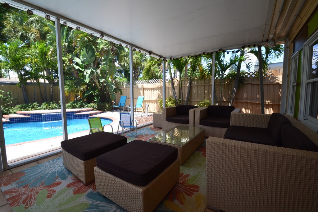 St Pete Beach pool house vacation rental